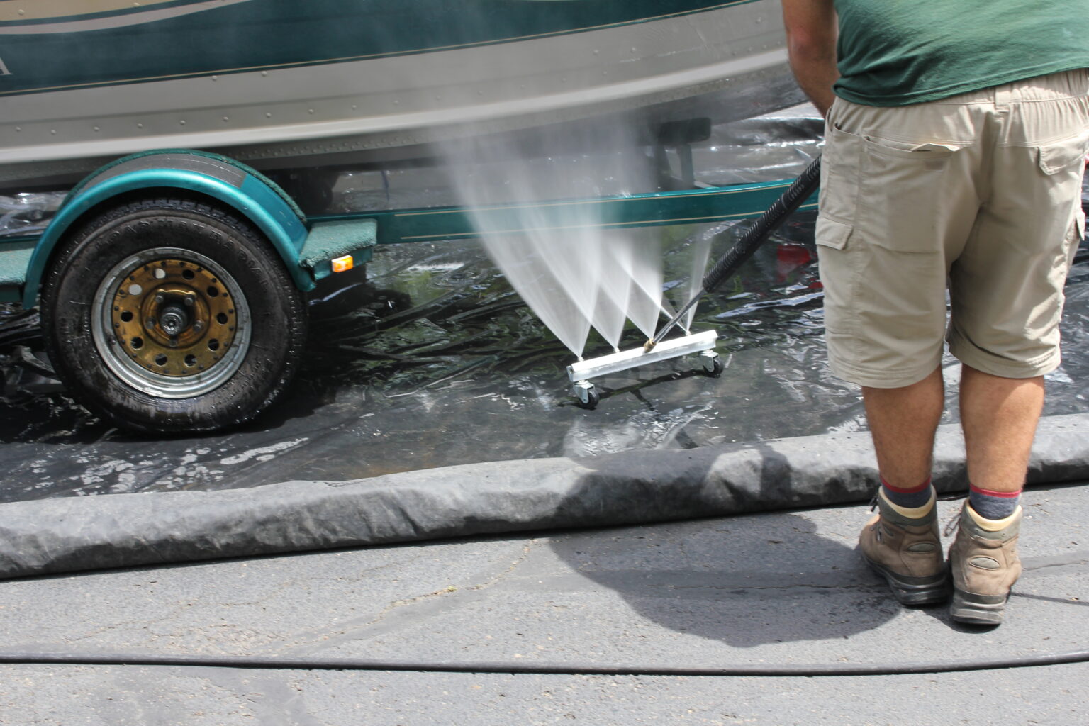 Decon Information - New Melones Lake Marina Mussel Decontamination
